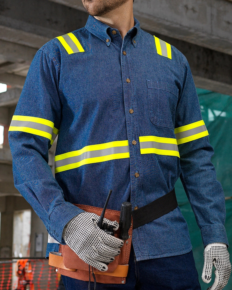 Camisa Roughtek Power con Reflejante Bicolor | UNIQ Uniformes